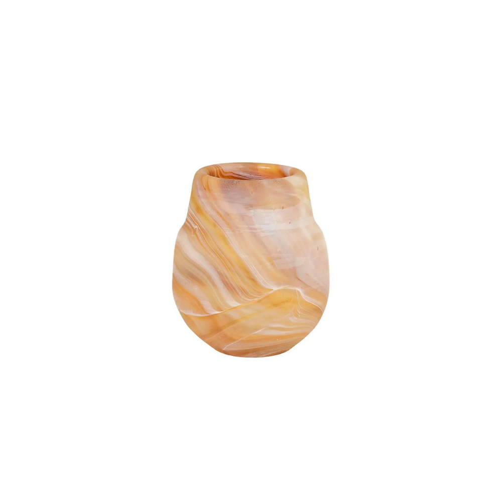 Boden Perry Vase - Amber Swirl